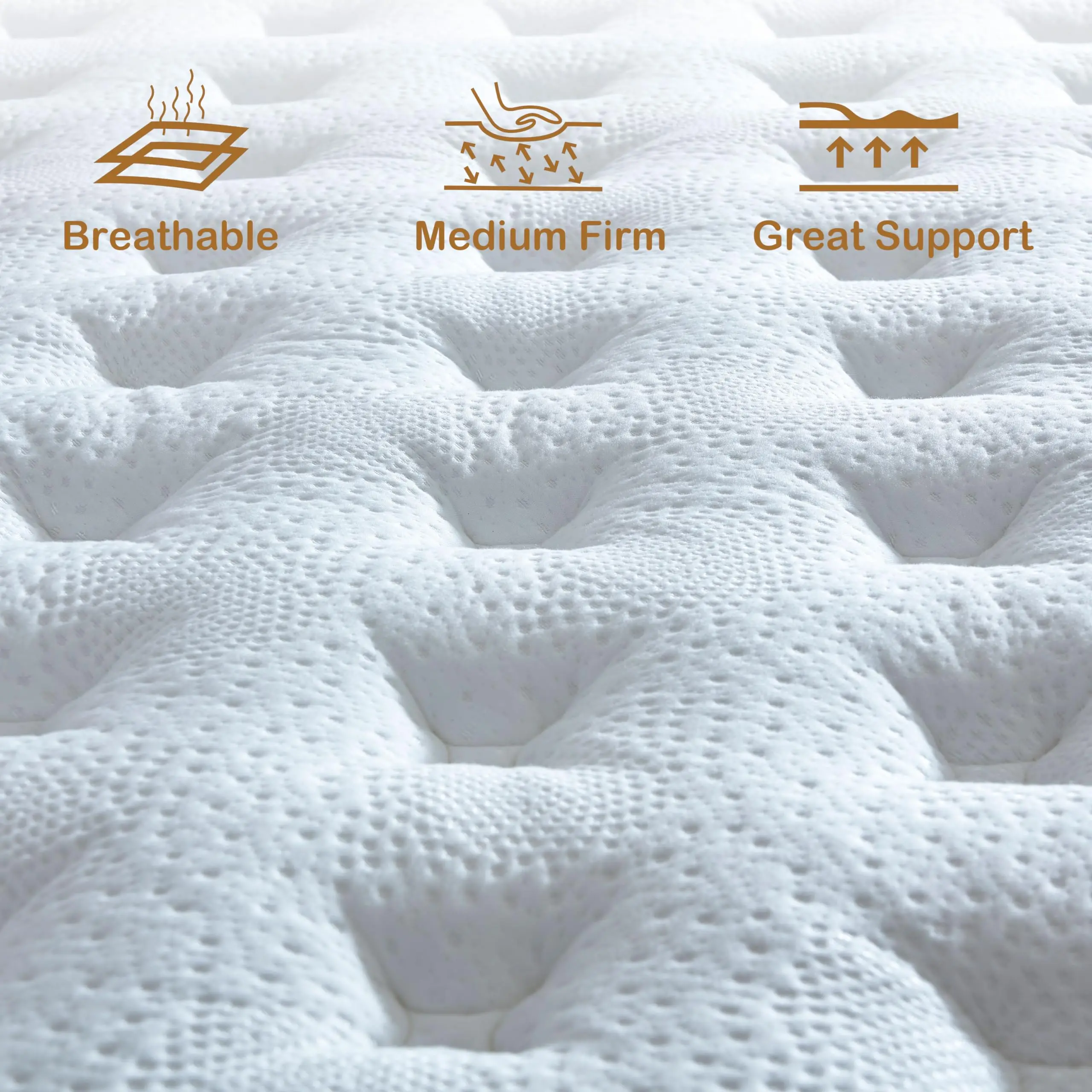Modern Design Hybrid Mattress - Individually Wrapped Spring