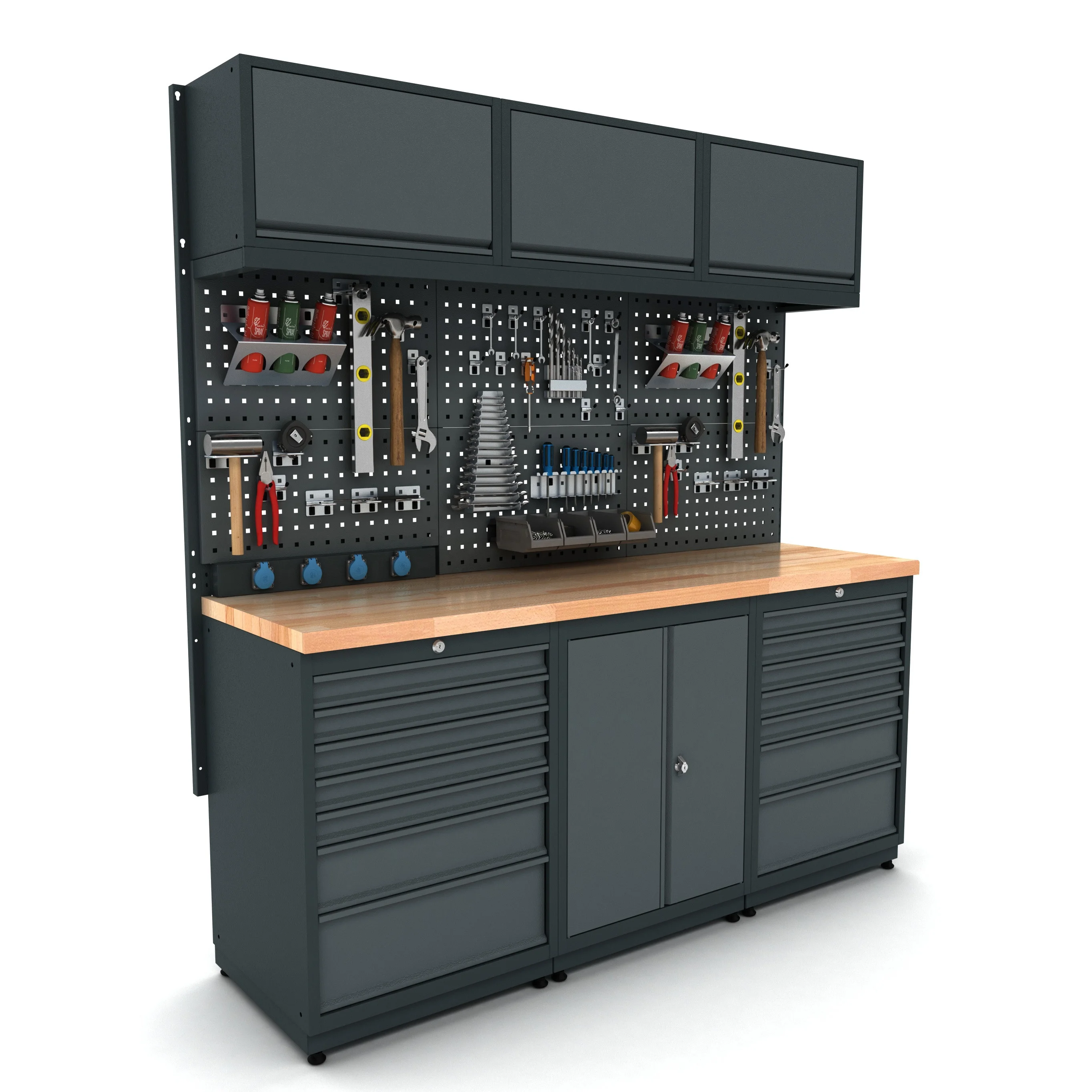 Modular Tool Cabinet System For Mechanic Garages - Buy Garage Cabinets ...