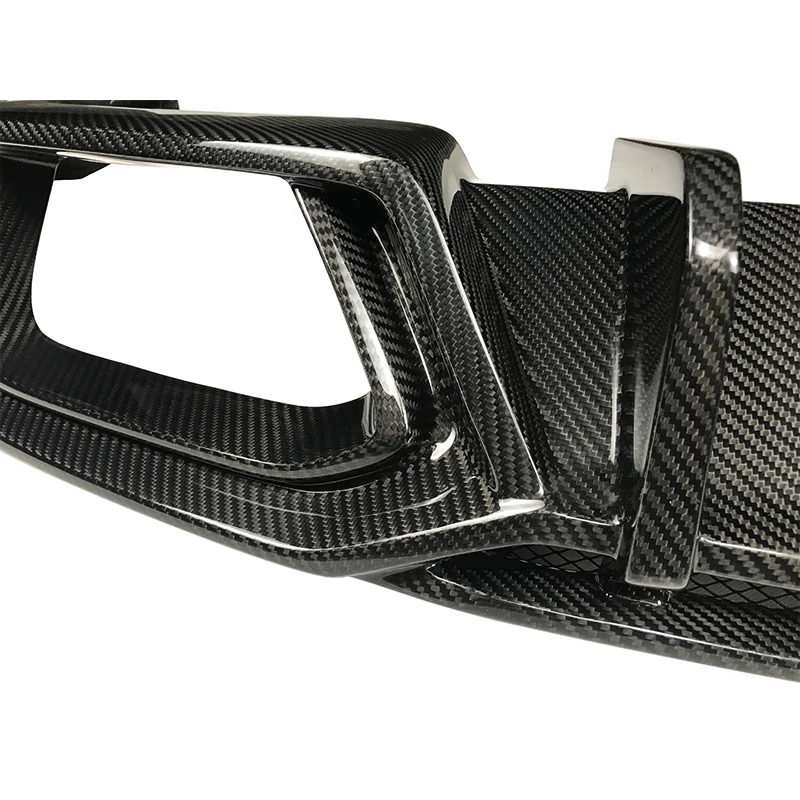 OEM Carbon Fiber Splitter Rear Diffuser for Audi S4 A4 B7 B8 B9 (2010 ...