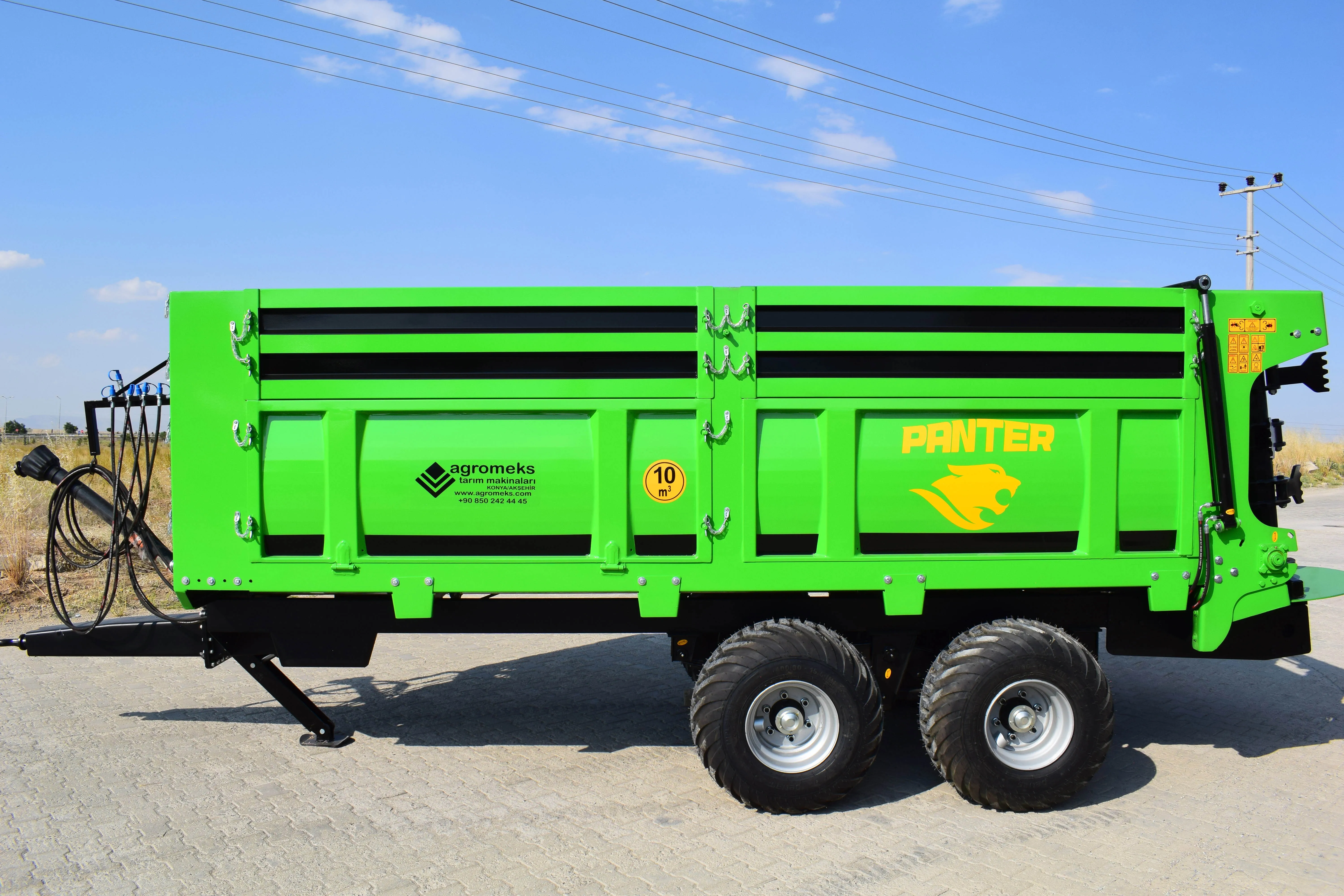 10m3 Solid Manure Fertilizer- Panter10 - Agromeks - Europe Quality Farm ...