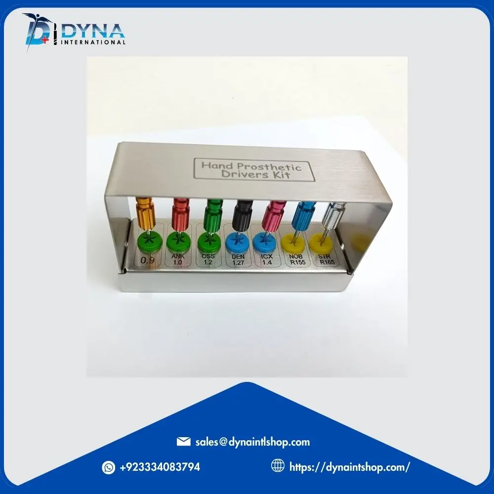 Universal Prosthetic Restoration Dental Hand Driver Kit