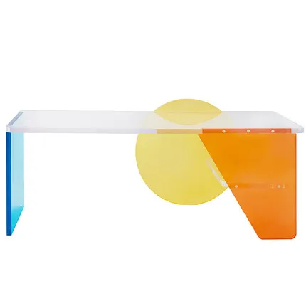 Elegant Ins Wind Mesa Rectangular Acrilica Acryl Table De Salon En ...