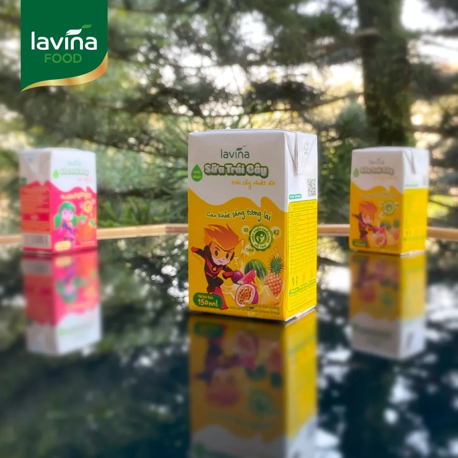 Natural Taste Juicy Milk Drink Tropical Flavoured 150ml Lavina Brand ...