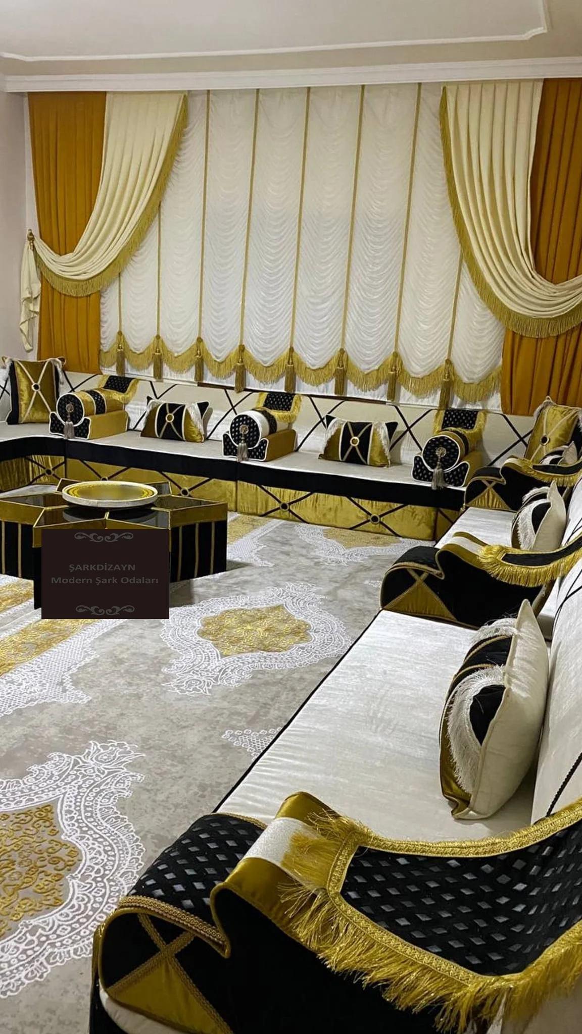 Arabic Majlis Moroccan Majlis Design | Sitting Height 40cm | Sofa ...