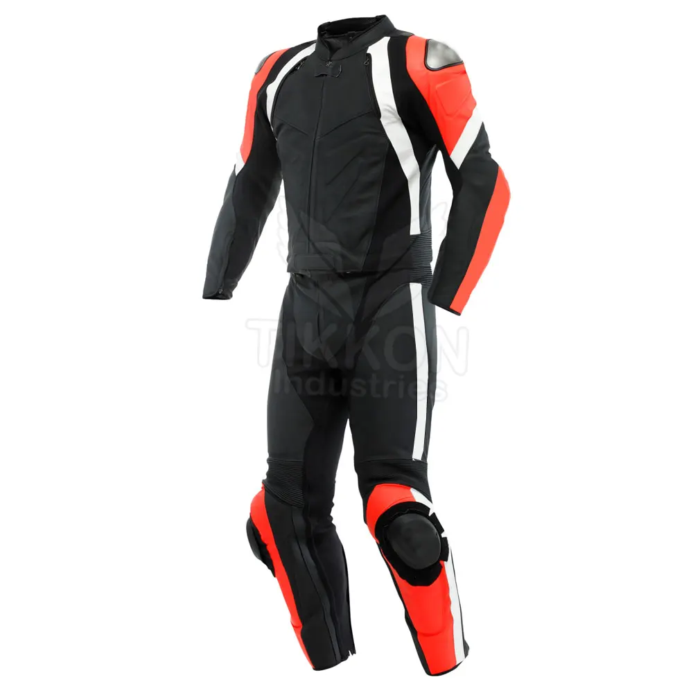 Fashion Men Leather Motorbike Suit Zipper Men Motorbike Suit Custom ...