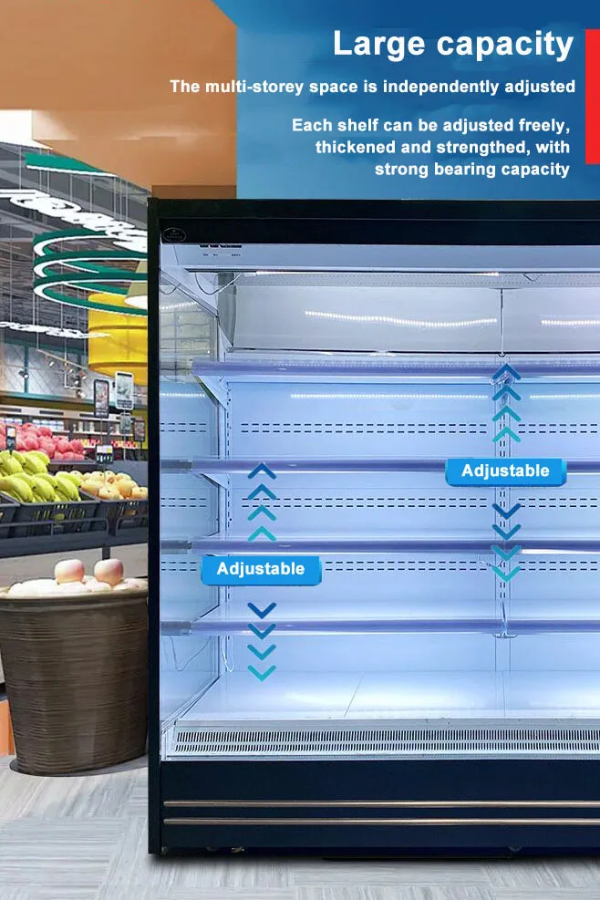 Open Display Chiller - Efficient Cooling for Fruits & Veggies