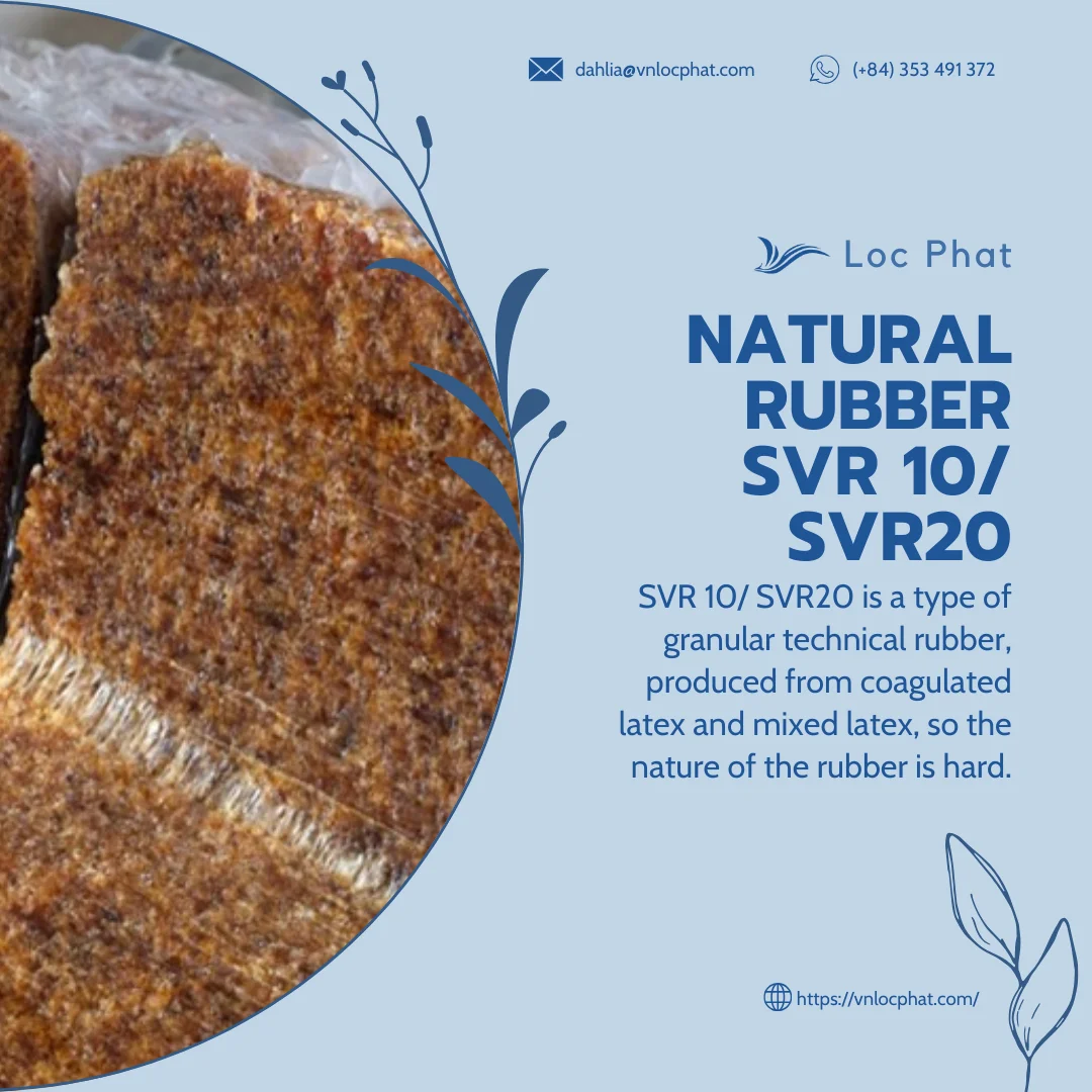 High-Quality Natural Rubber SVR10 & SVR20 Raw Materials for Rubber ...