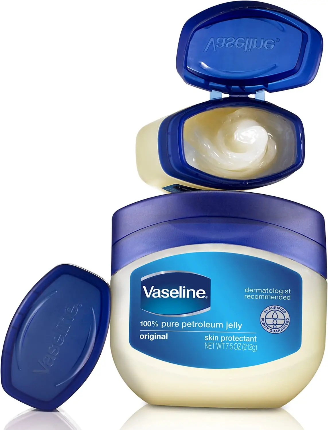 Vaseline 100% Pure Petroleum Jelly Original,50-250g For Skin Original ...