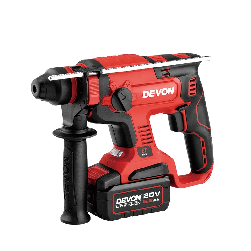 Devon Rotary Hammer Brushless Electric Rotary Hammer 20v Power Tools ...