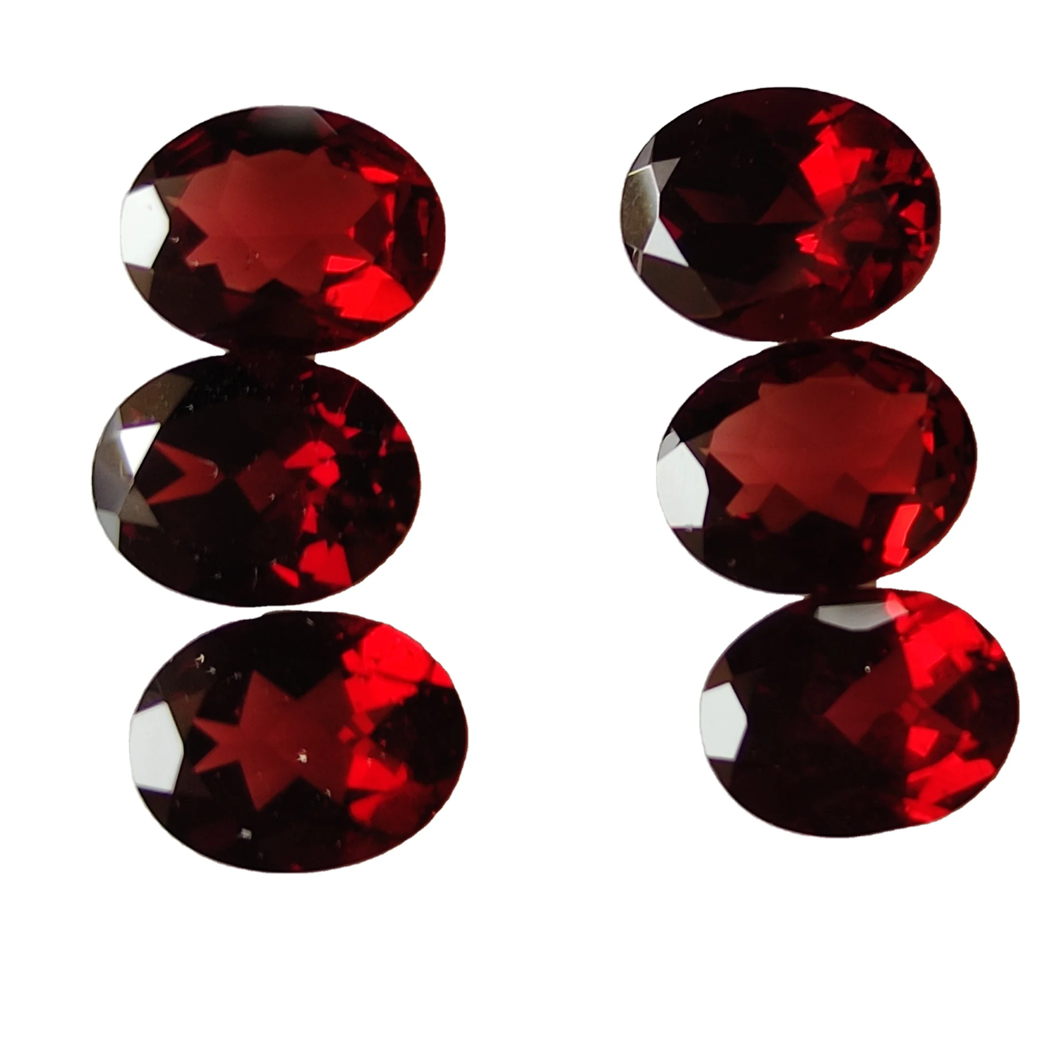 3a Grade 10x12mm Oval Shape Garnet Red Mozambique Available In All Size ...