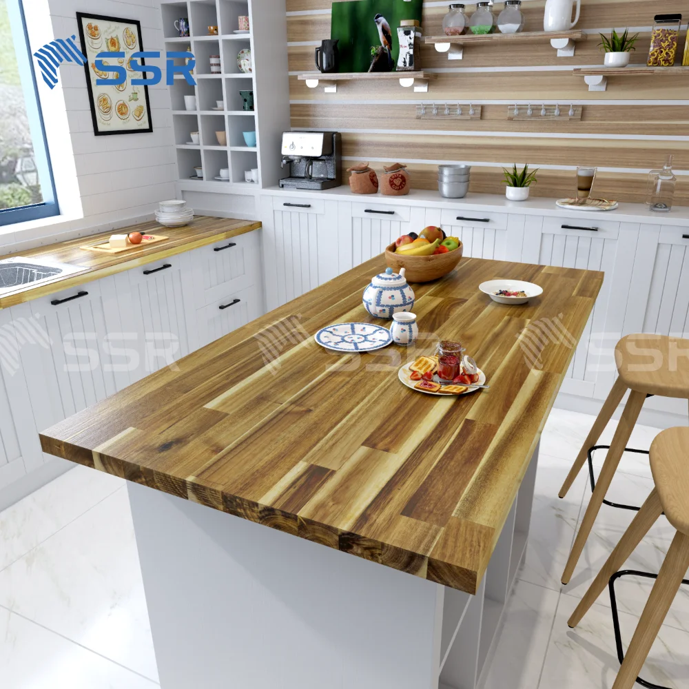 Alibaba.com: SSR VINA Acacia Wood Butcher Block Countertop – natural ...