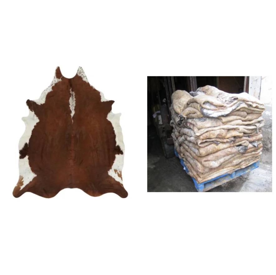 Wholesale High Quality Wet/dry Salted Cow Hides - Genuine Leather