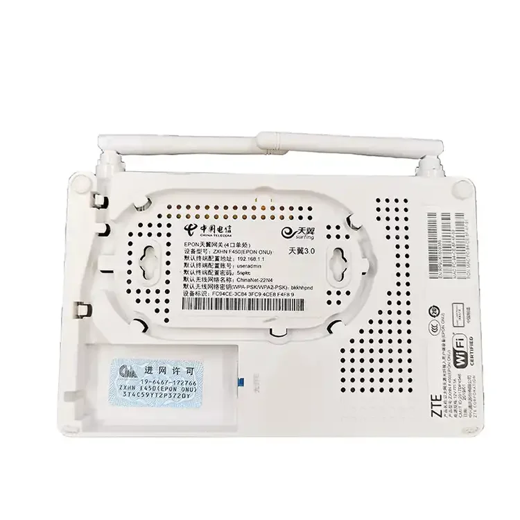 Factory Direct Gpon Epon Compatible Modem Dual Band Wifi Xpon Onu 4ge+tel+2usb Dual Band Wifi ...