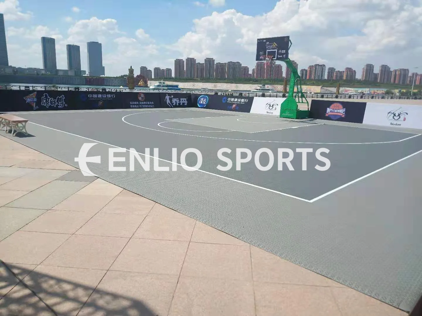 Enlio Basketball Court Flooring - Durable & High Quality