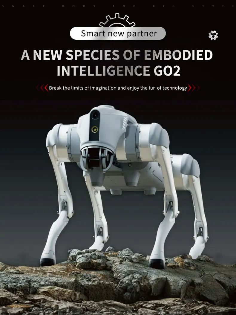 Unitree Go2 Pro - Intelligent Quadruped Robot for Adults
