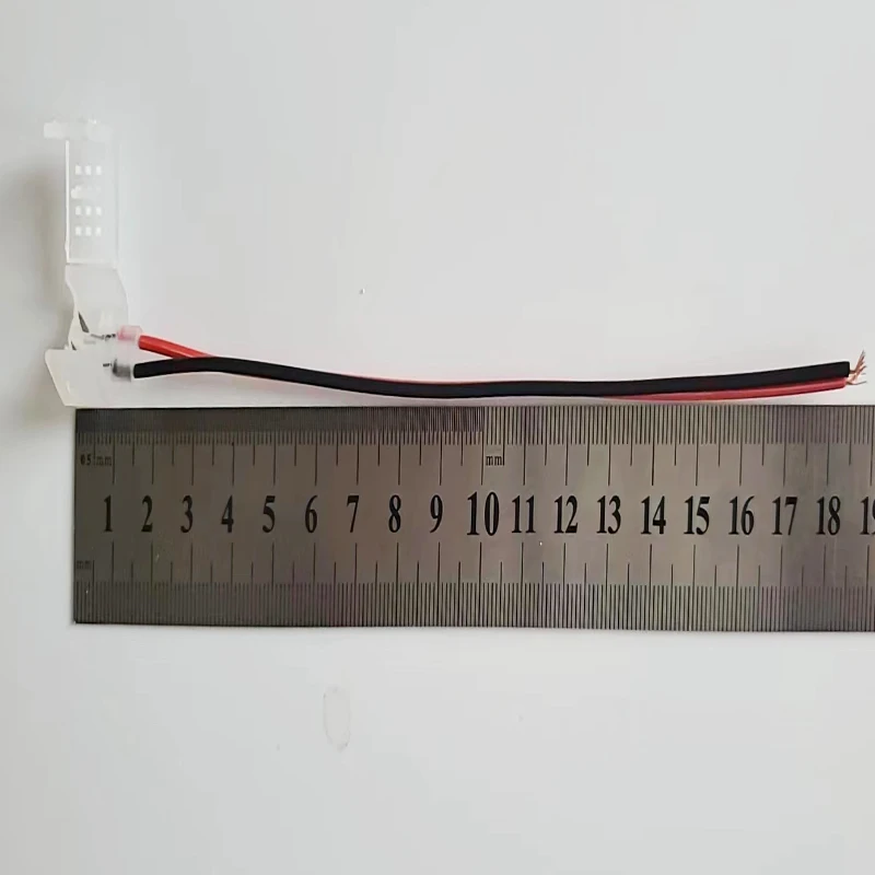 2 Pin 12V LED Neon Solderless Connector - 15M Pure Flex