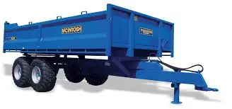 2 Ton Hydraulic Tipper Tipping Box Farm Plant Trailer(brand New ) - Buy ...