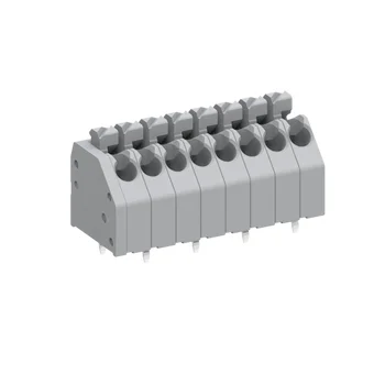 Pa66 Insulation Screwless-type Terminal Block 2~12p 3.50mm Pitch Ip20 ...