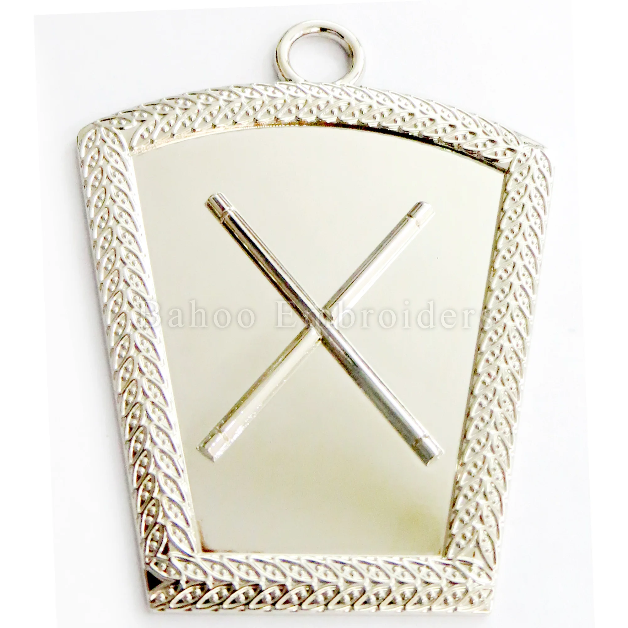 Masonic Mark Officer Collar Jewel Silver Plated And Good Finishing ...