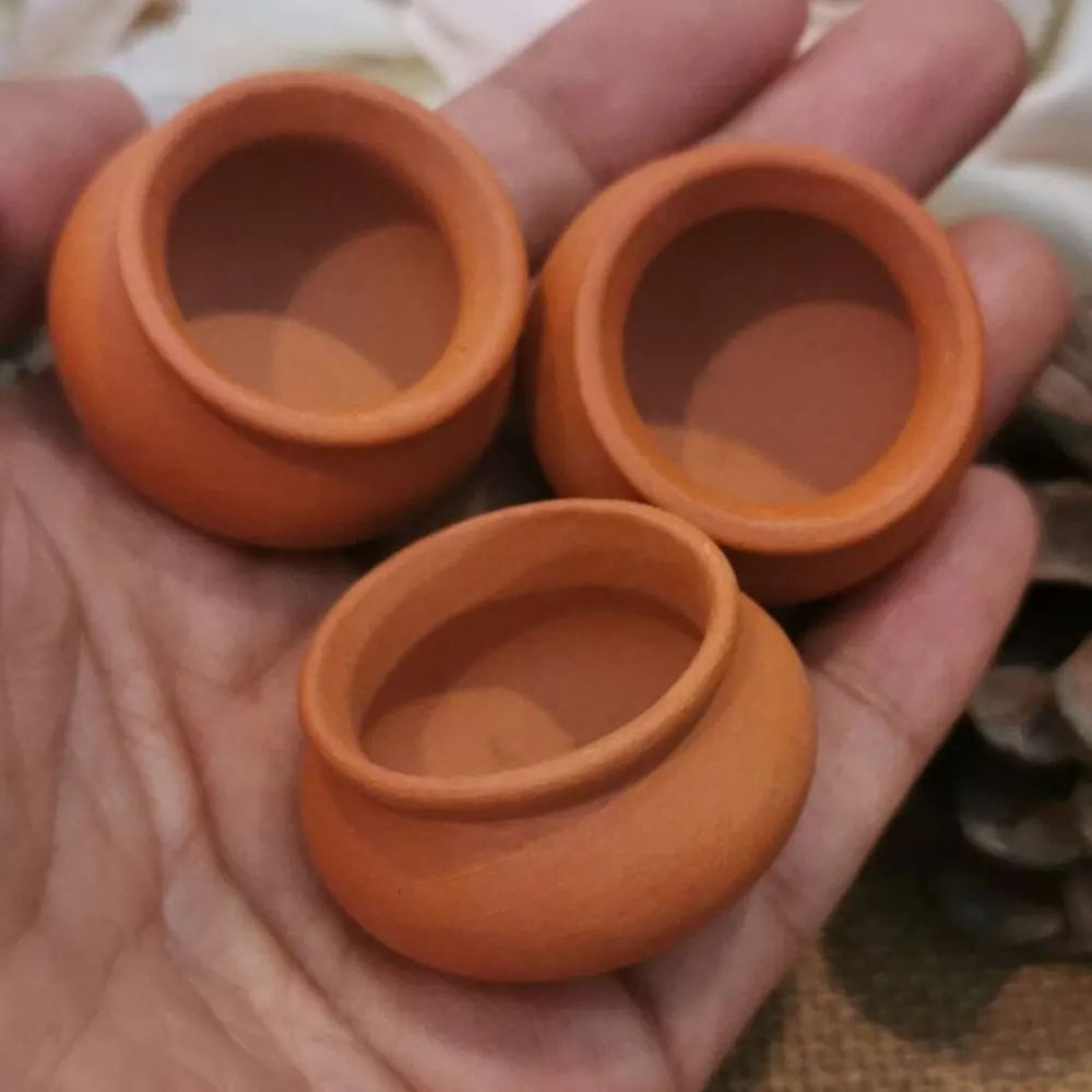 Indian Terracotta Plant Jar For Flower Terracotta Miniature Planter Pot ...