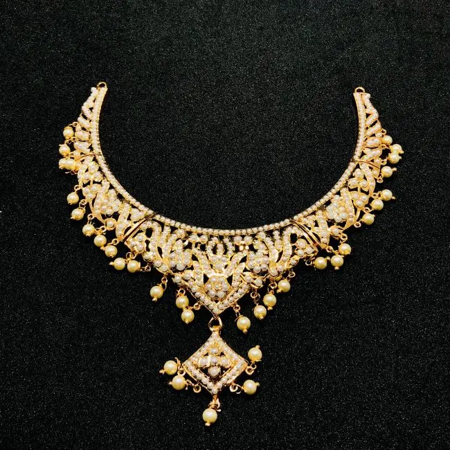 Indian Jewelry Rani Haar Mala Pearls Necklace Sabyasachi Jewellery Haar ...