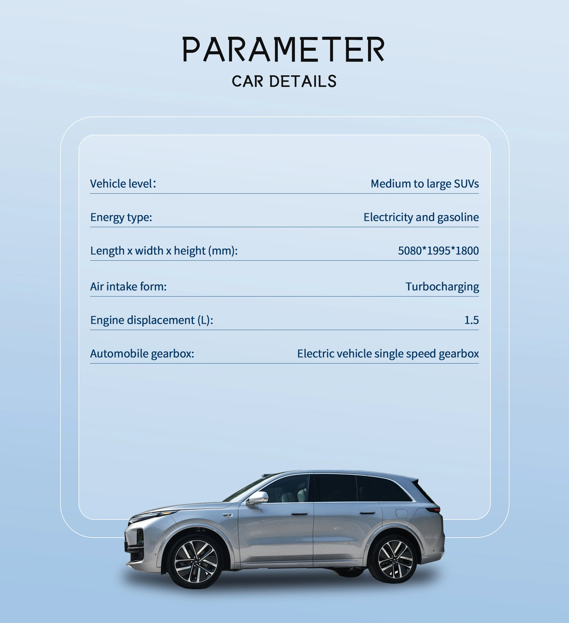 2023 Li Lixiang L8 Max Edition Electric 4wd Range Extender New Energy ...