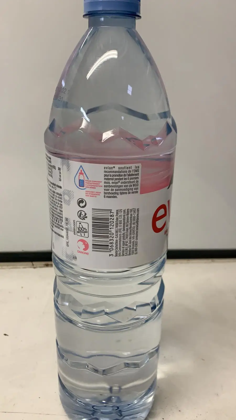 Evian Spring Mineral Water 33cl Refill In Pet Bottles - Buy Evian Water ...