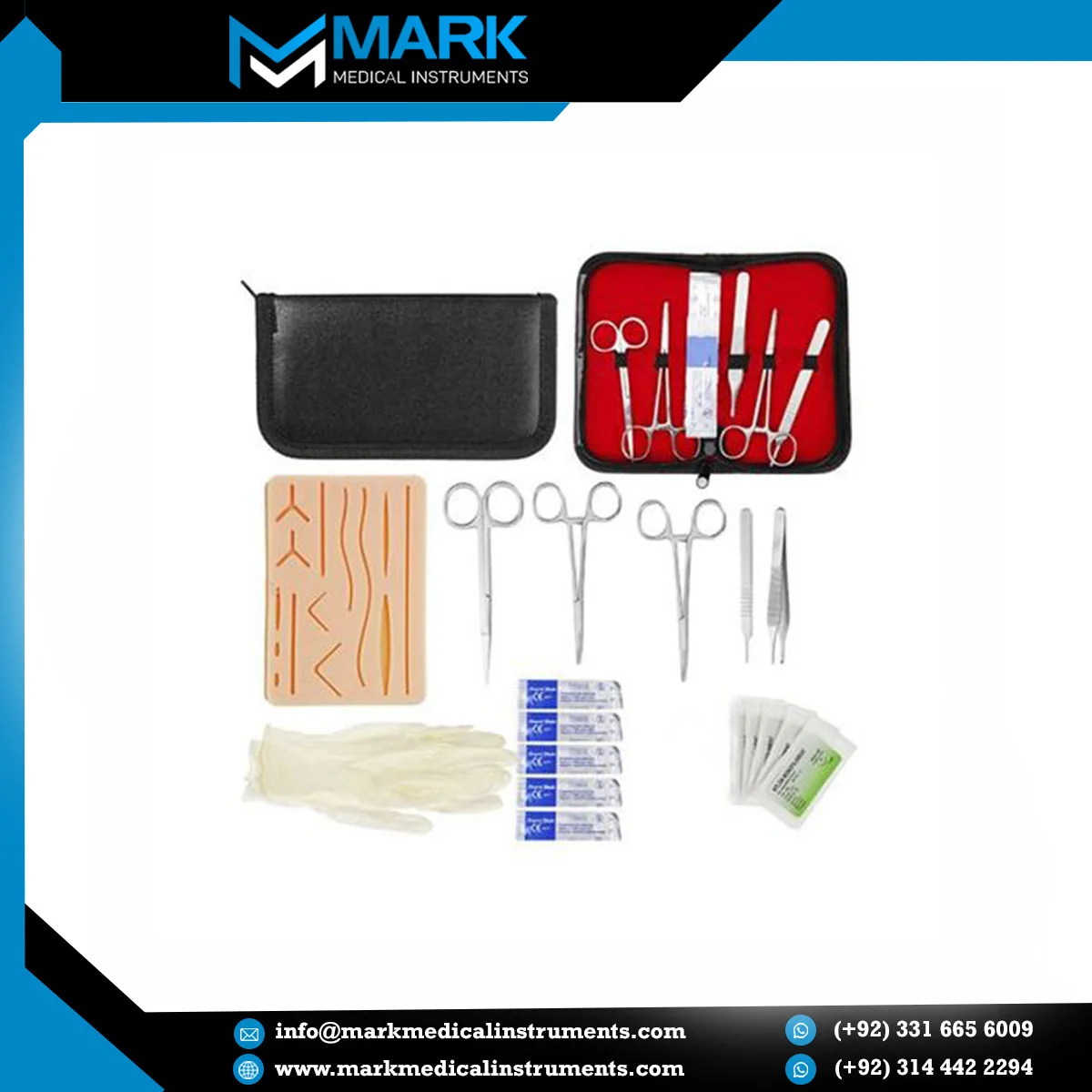 Wholesale Suture Practice Kit All In One Anatomy Biology Medical Students Suturing Kits With ...