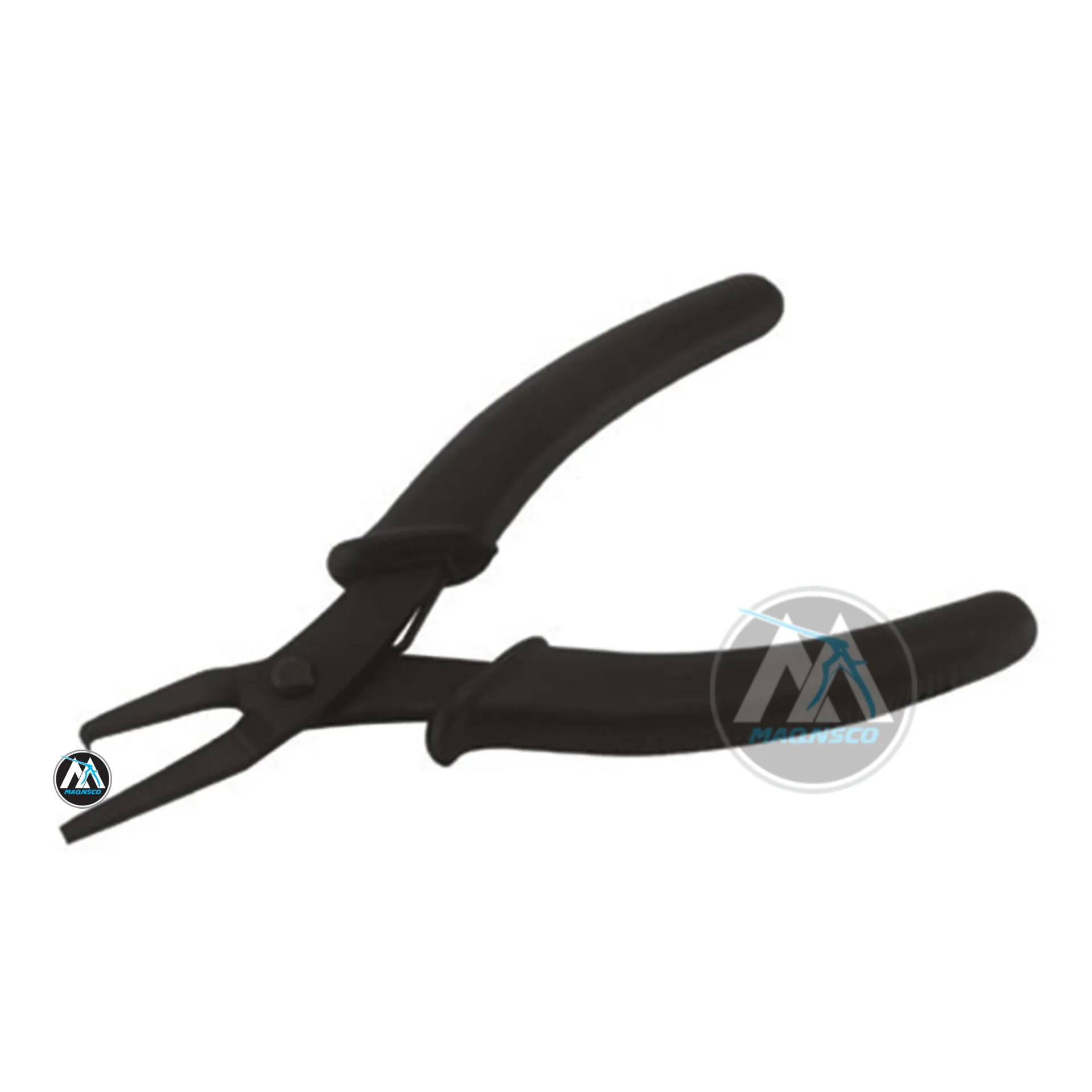 Flat Nose Nylon Jaw Pliers Double Leaf Springs Bending Loop Pliers ...