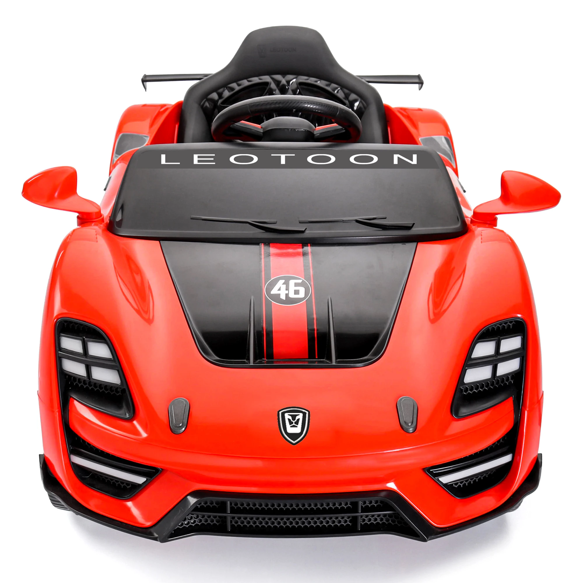 White 12v Kids Ride On Electric Car Battery Operated Car Outdoor Fun ...