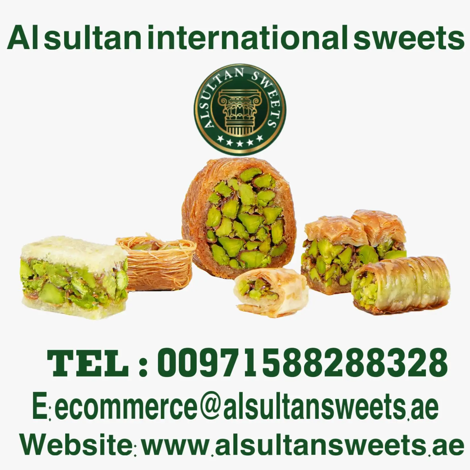 Arabic Sweets Asaia Pistachio 500 Gr Filled With Premium Pistachio Nuts ...