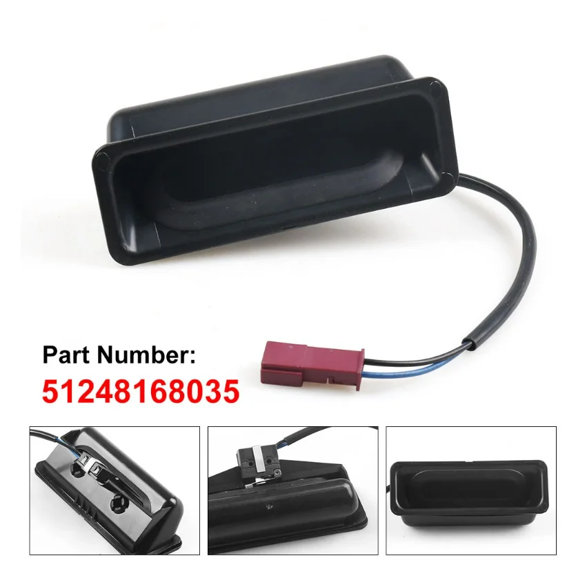51248168035 Tailgate Release Handle Tailgate Switch For Bmw E60 E61 E39 ...