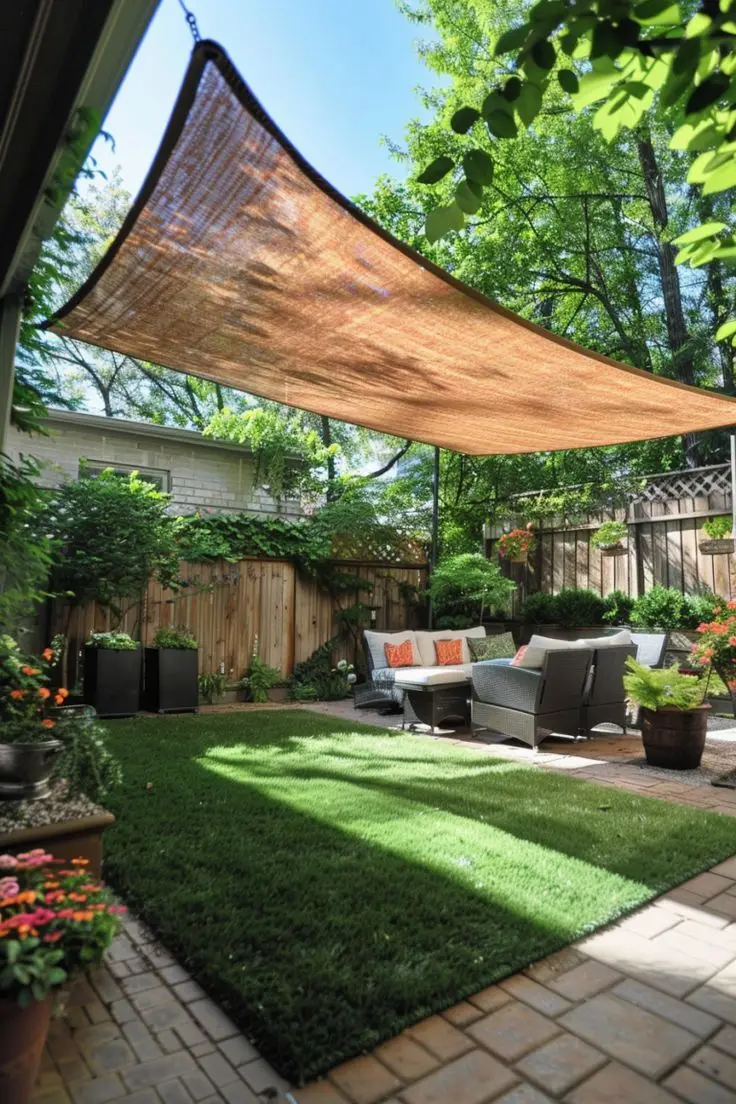 Natural coconut coir shade net sails wholesale sunshade coco fiber sail ...