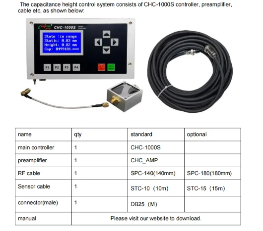 Cyd Ch-10000s Ch-1000l Plasma Cutting Machine Torch Height Controller ...