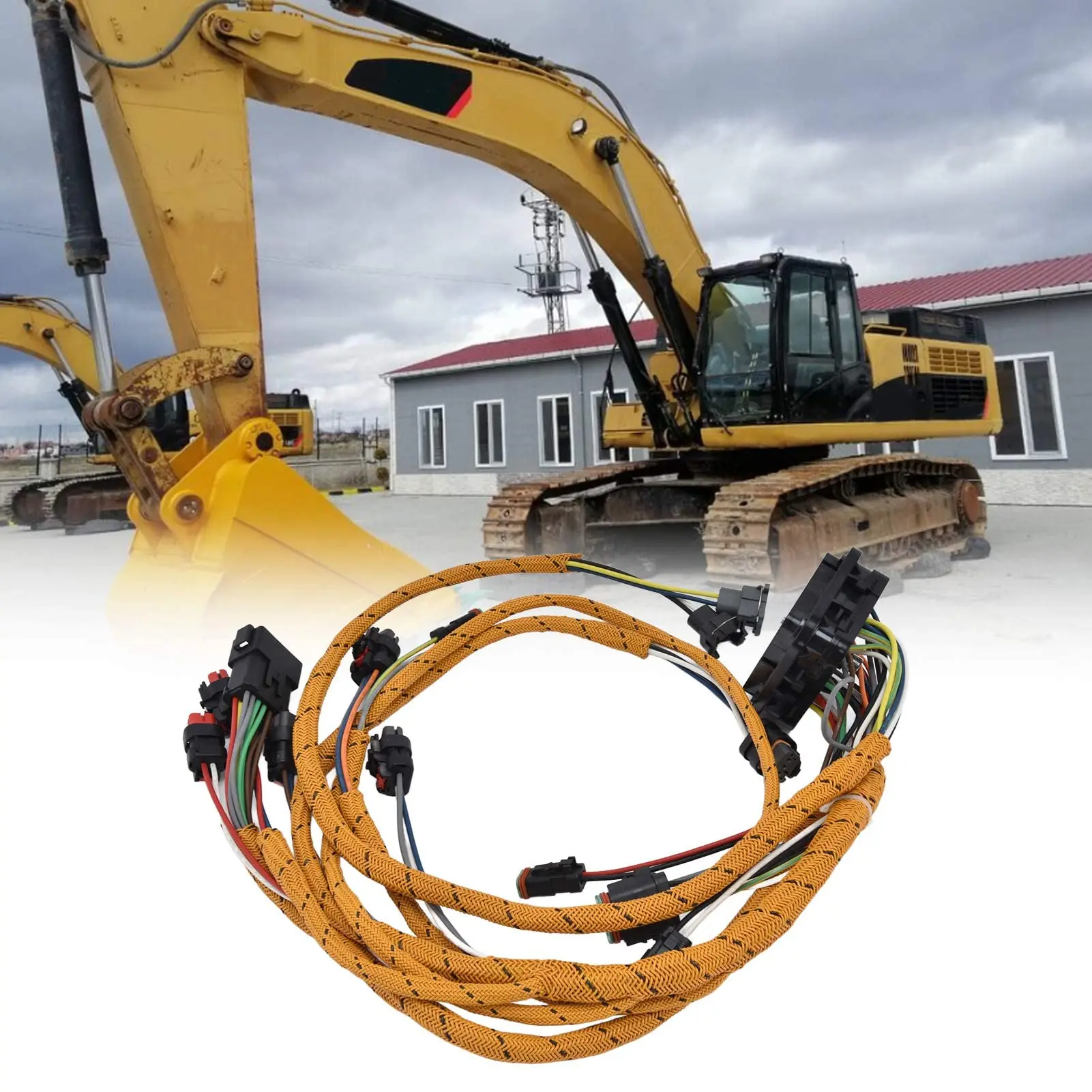 Custom Engine Wiring Assembly Solutions Manufacturer Custom Excavator ...