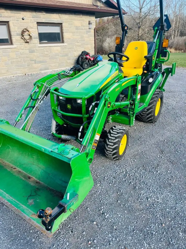 John Deeree 120R Tractor 4WD With Front Loader| Alibaba.com