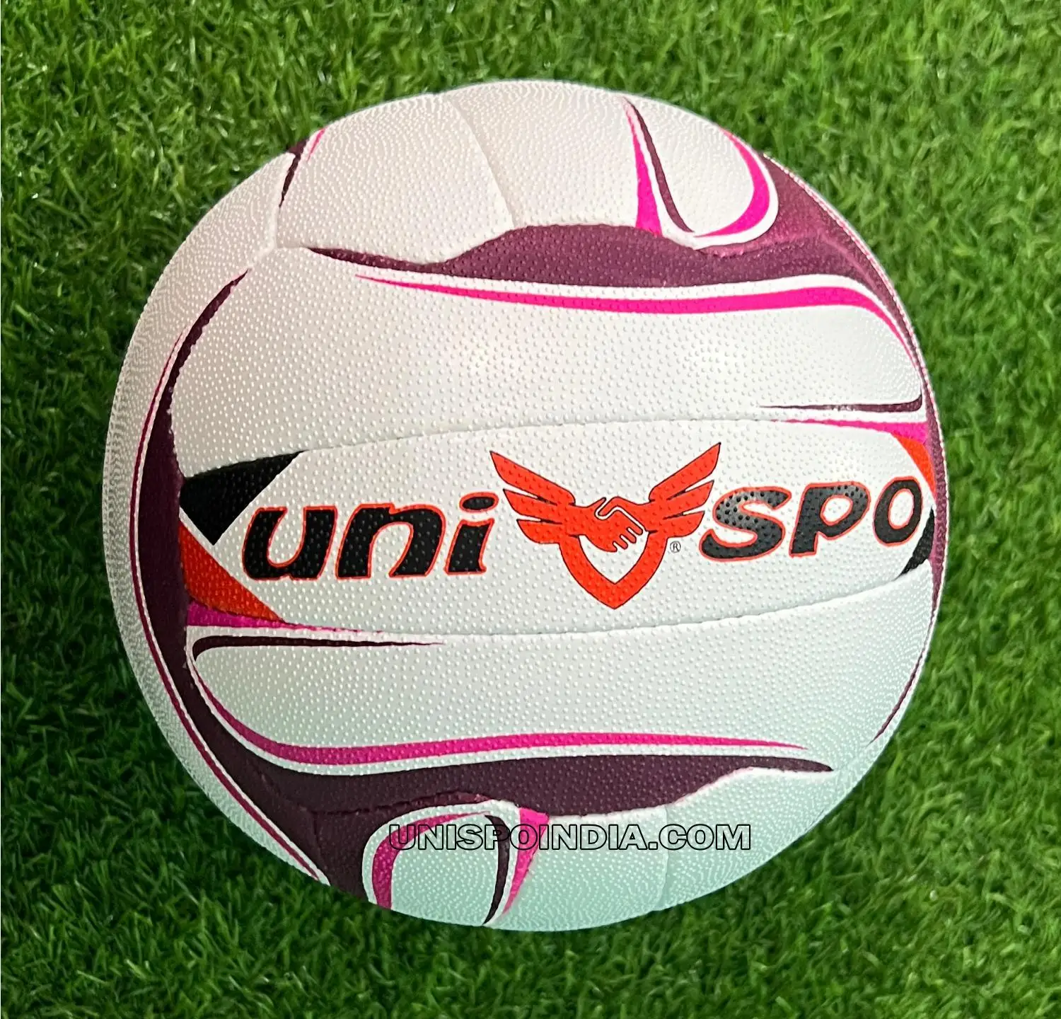 Official Premium Training Netball Ball Fully Hand Sewn Fitted With ...