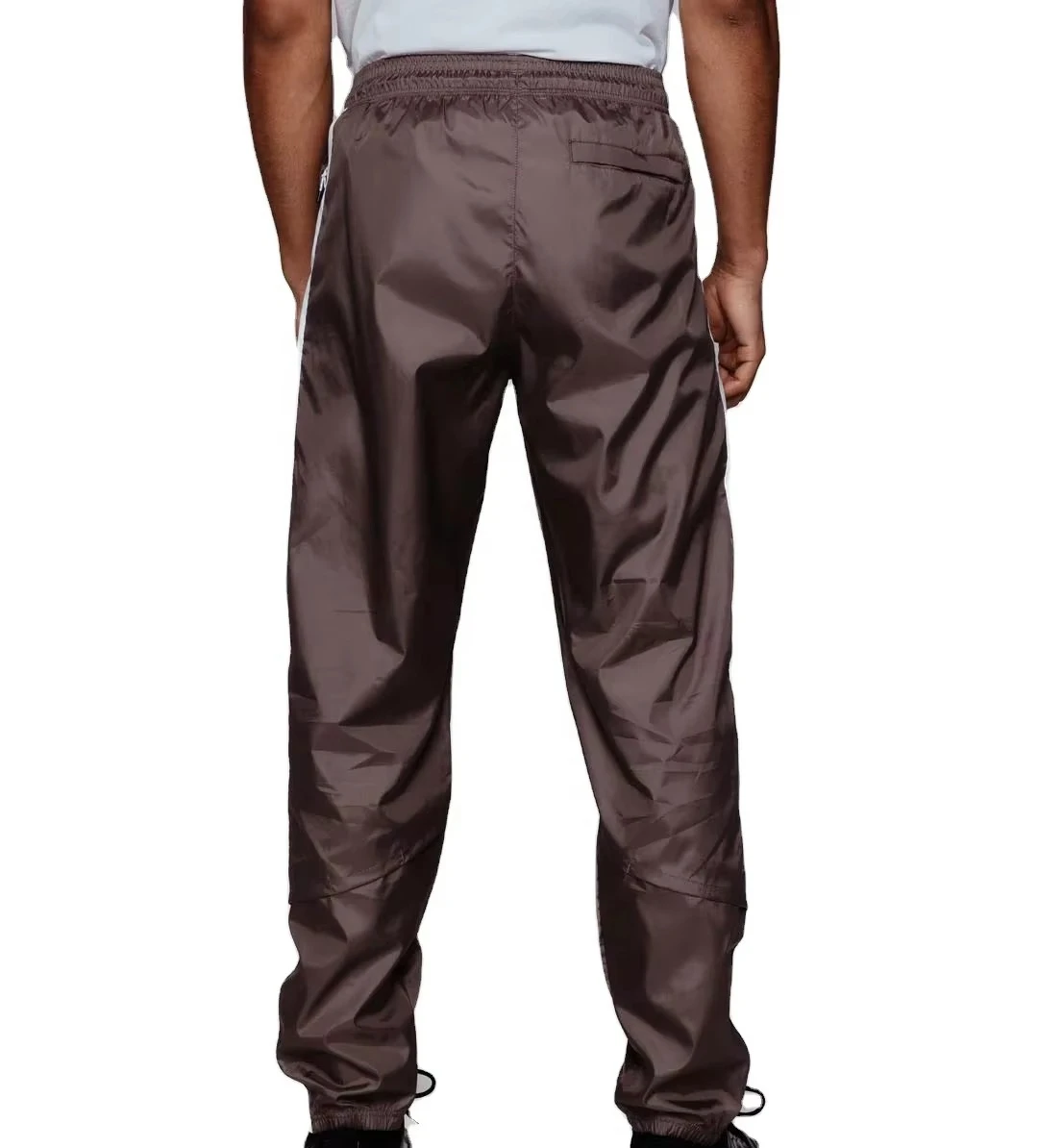 2025 Custom Color Satin Two-Panel Wind Breaker 2 Piece Casual OutWear ...