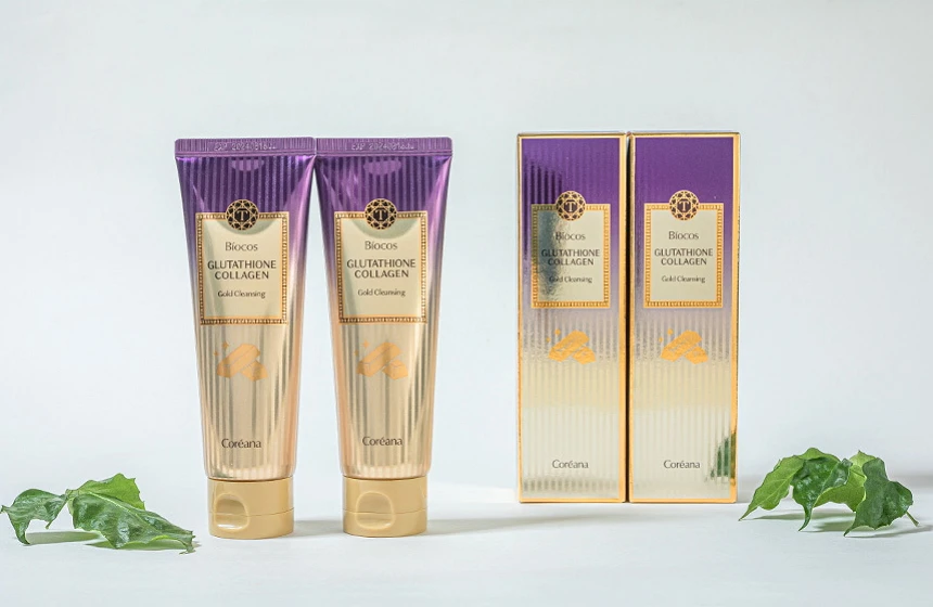 All In One Solution Coreana Biocos Glutathione Collagen Gold Cleansing ...