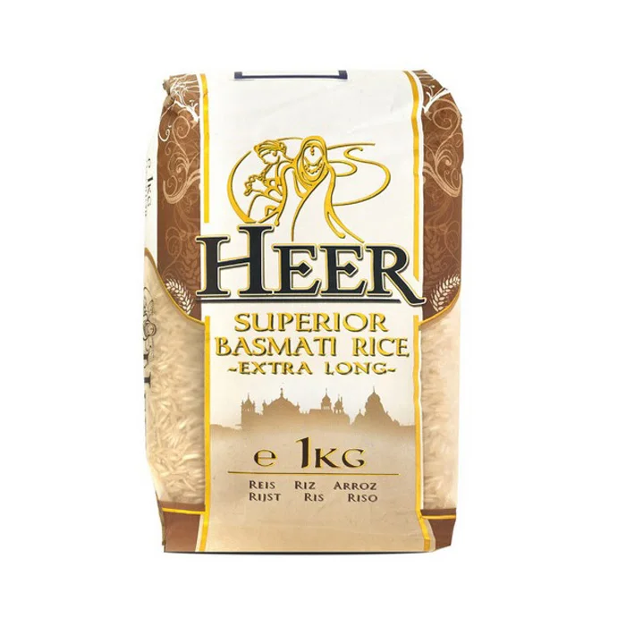 Parboiled Basmati Rice Heer - 20kg Basmati Rice Extra Long Grade 100% ...