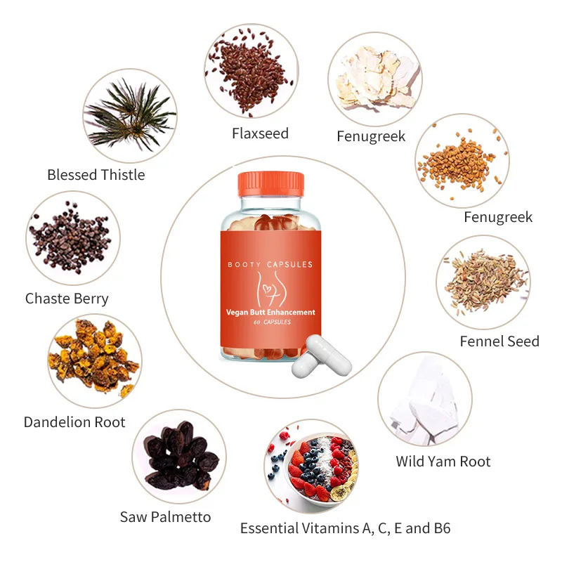 Private Label Butt Hip Pill - Enhance Your Curves