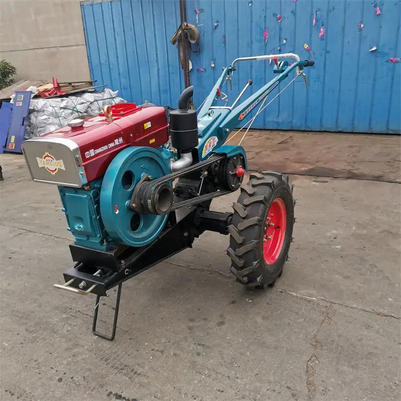 Cheap 22hp Rotary Tiller Hand Mini 2 Wheel Walking Tractor Caltivator ...
