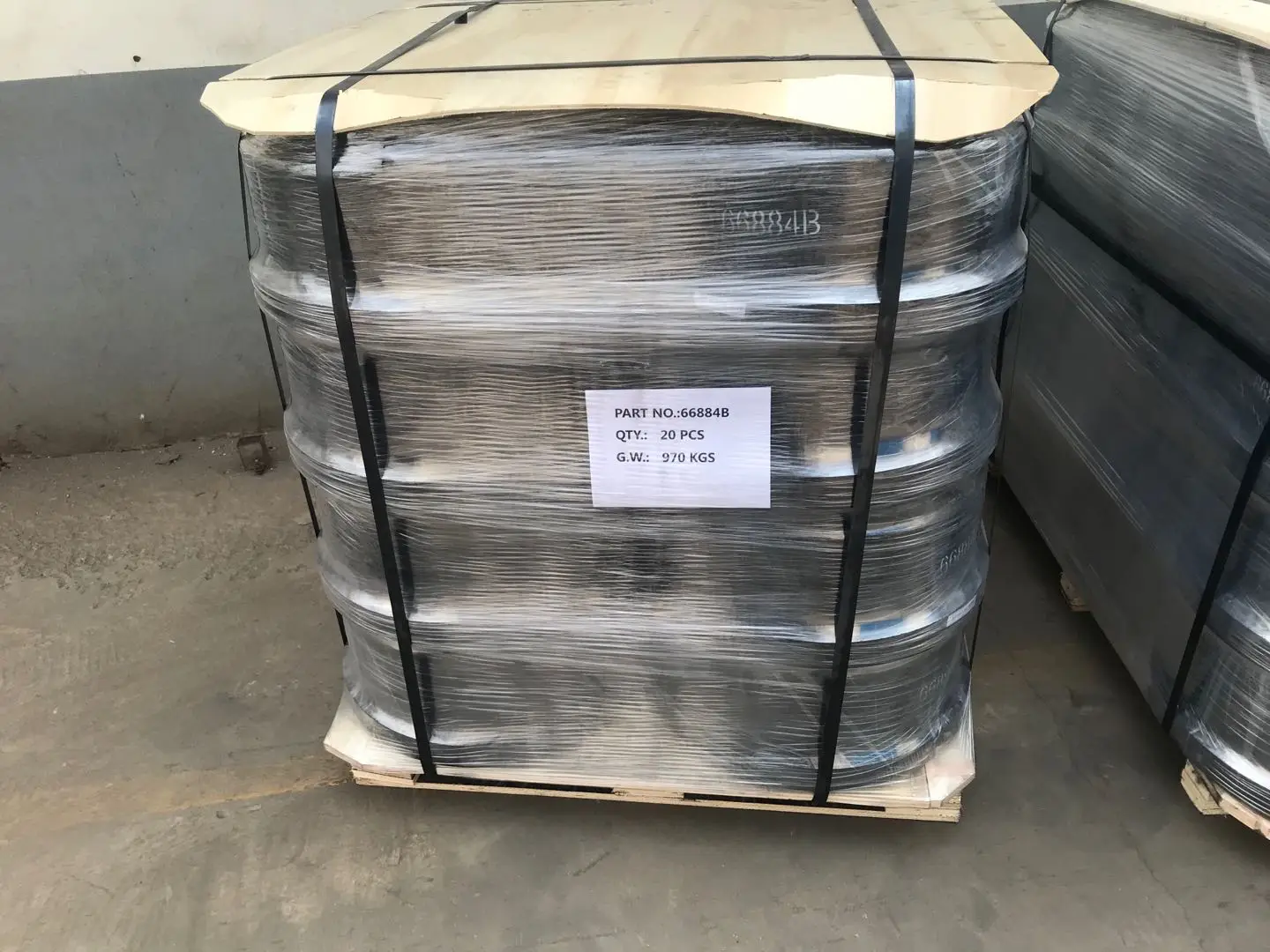 66864B 3600AX Terbon Truck Heavy Duty Truck 16.5 X 7 Cast Iron Brake ...