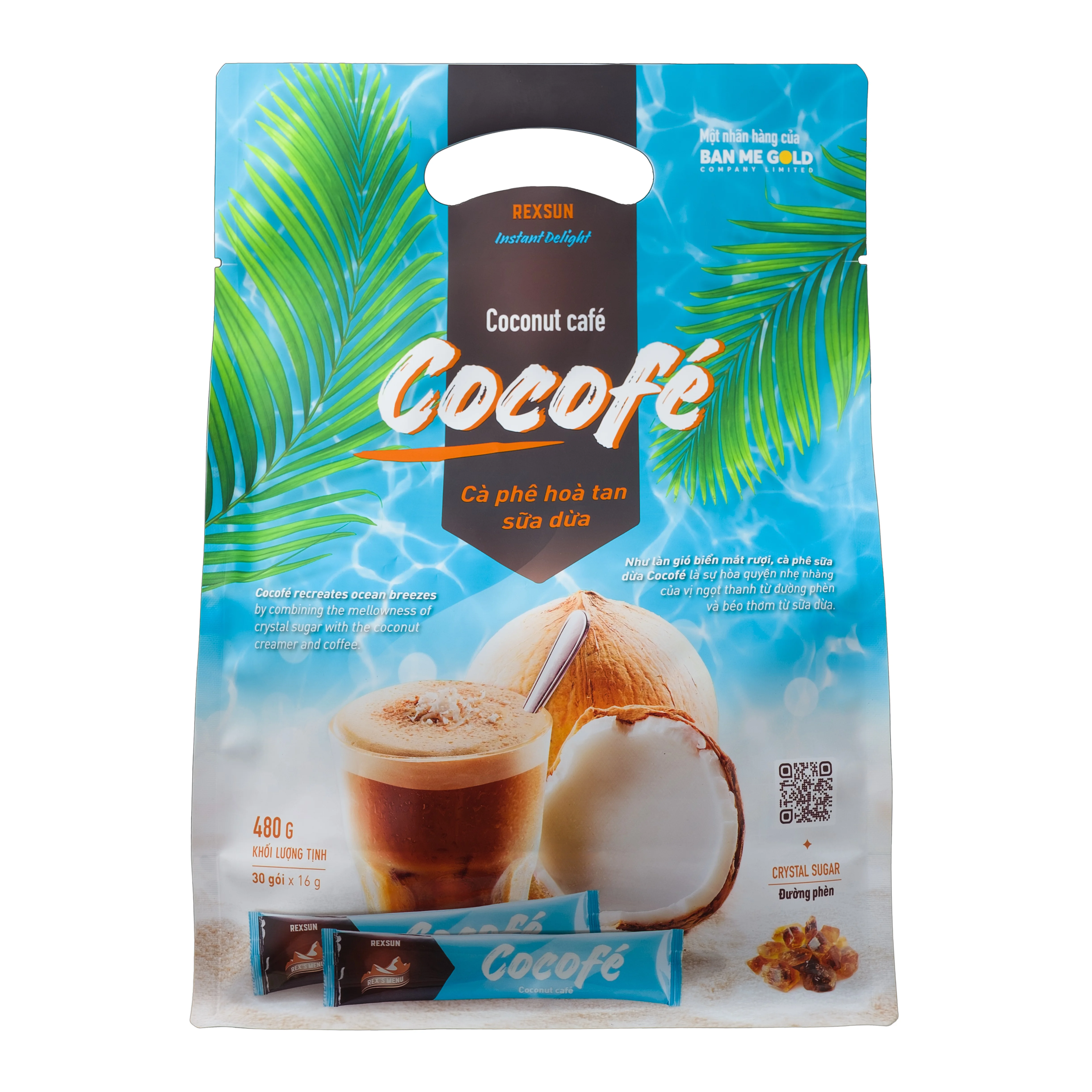COCOFE 4-in-1 Instant Coffee Mix - Creamy, Energizing Drink