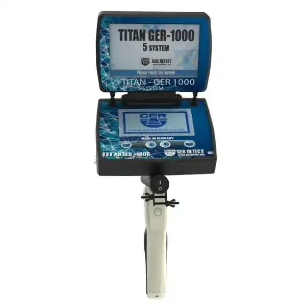Original Ger Detect Titan 1000 Metal Detector 3d 5 Multi Systems Deep ...