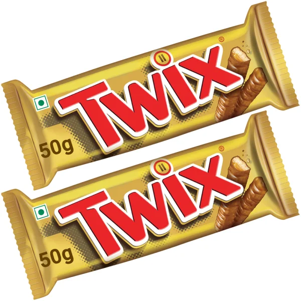 Twix Biscuit & Caramel Chocolate Bars 6 X 50g 1.76oz = 300grams - Buy ...