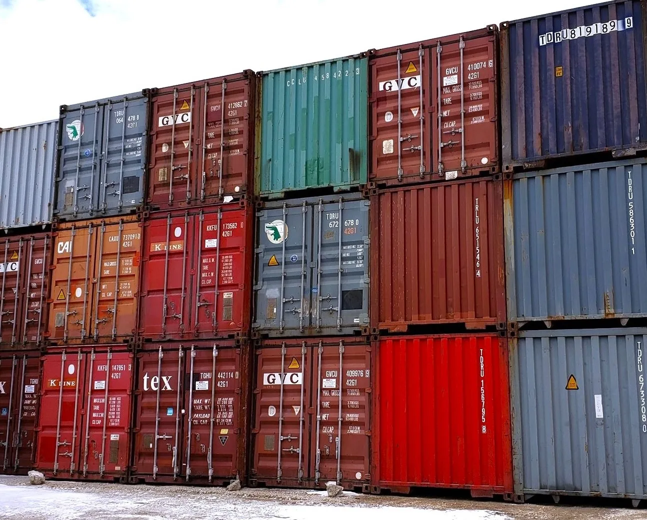 Clean Dry Used Shipping Container/ 20 Feet/40 Feet/40 Feet High Cube ...