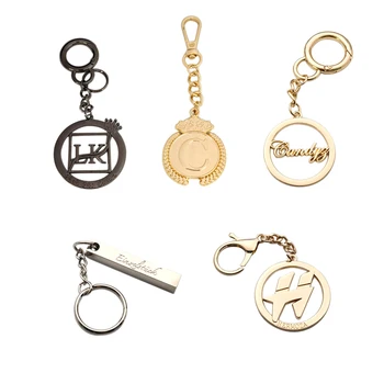 Factory Design Custom Bag Hang Metal Logo Label Tag Plate With Key ...