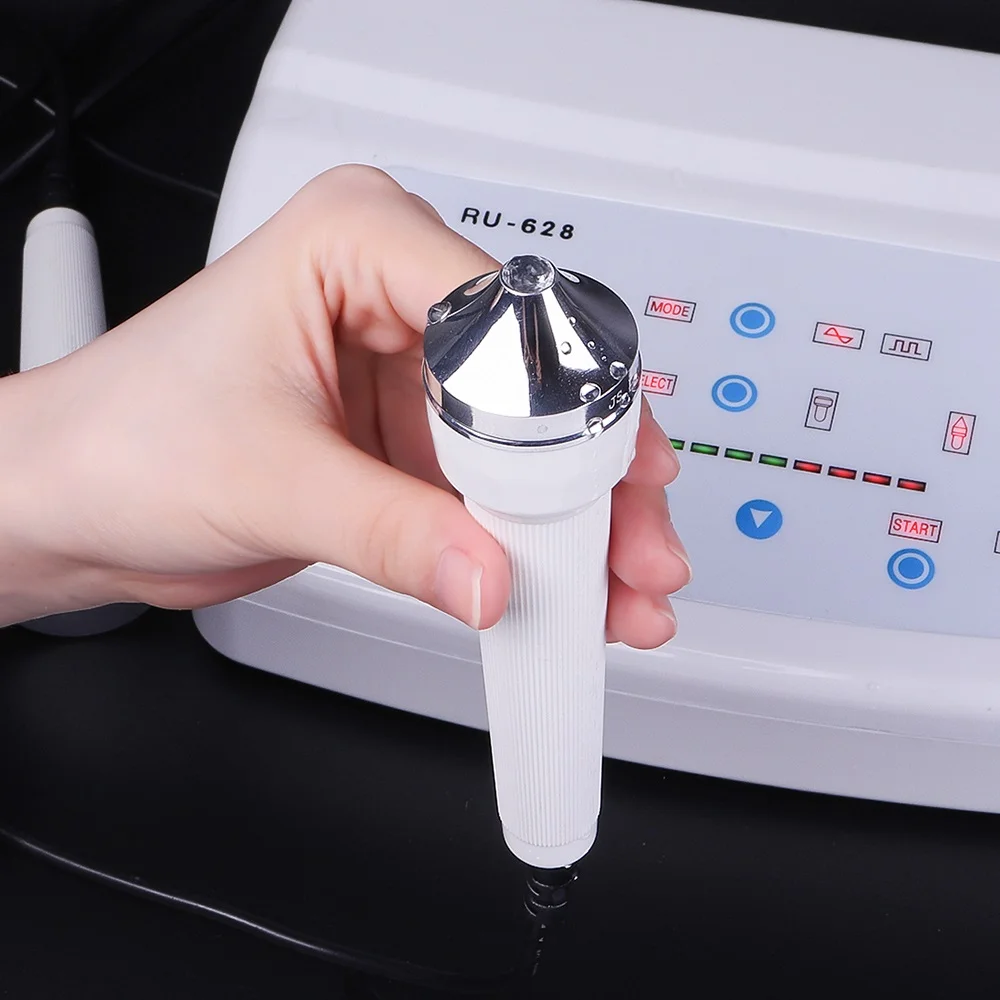 Ultrasonic Facial Massager 1mhz Ultrasound Probes Beauty Skin Lifting ...