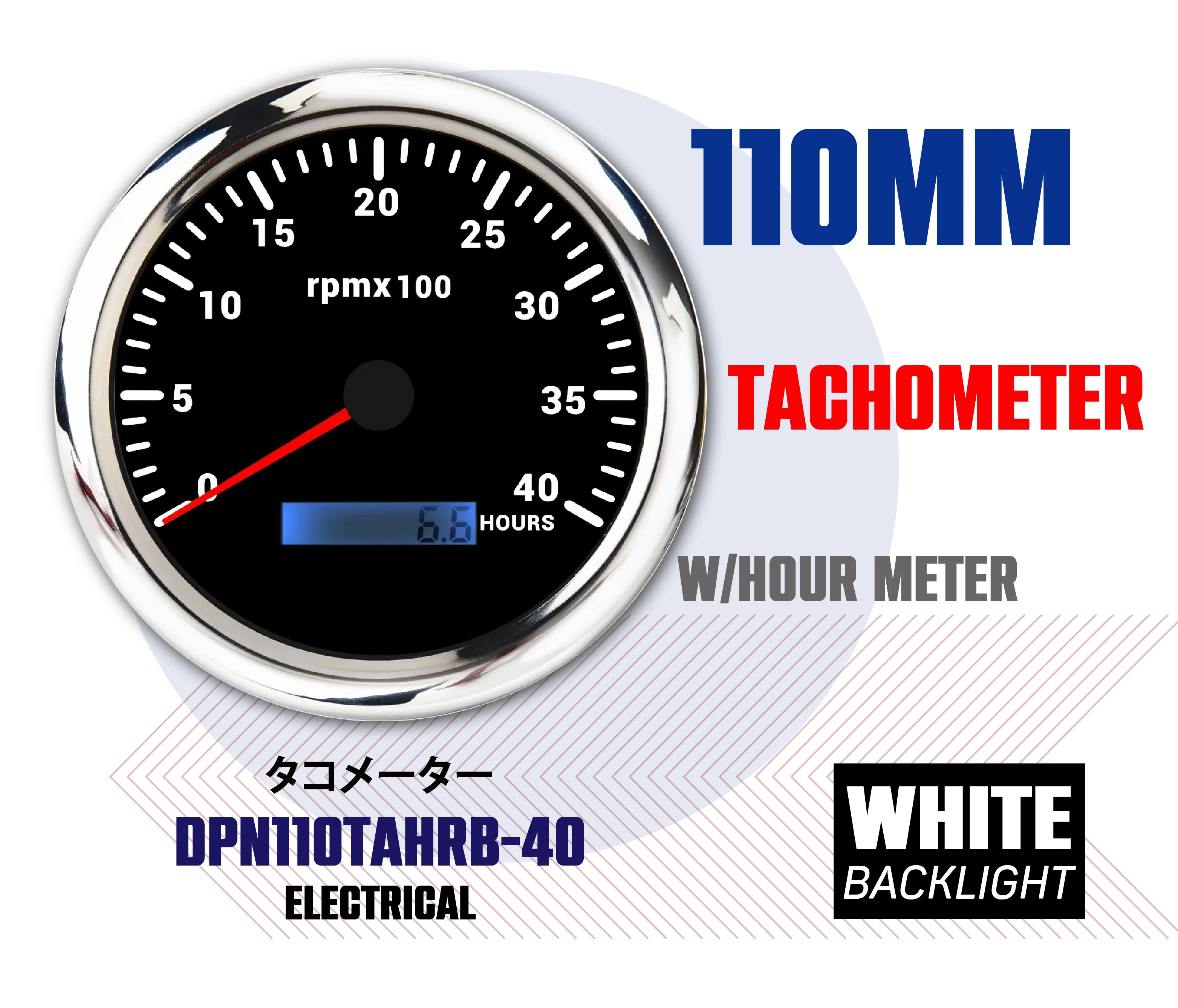 110mm 3-in-1 GPS Speedometer, Tachometer & Fuel Level Indicator for Car ...